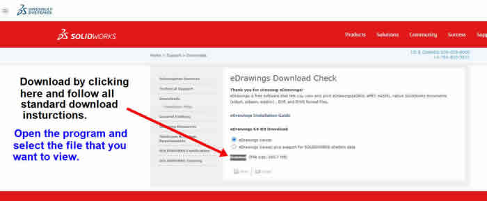 Solid Works 3D Software - JPW Design Collaboration with edrawings-interactive 3D viewer